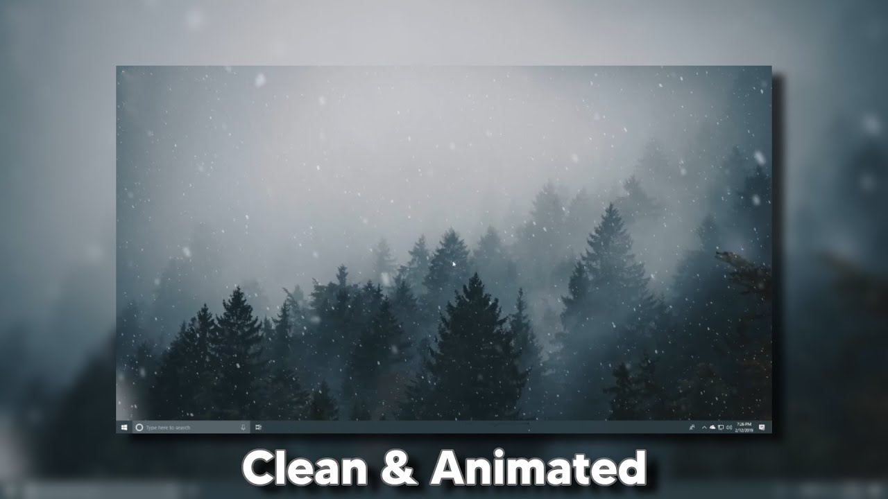 How to get a clean & animated wallpaper - YouTube