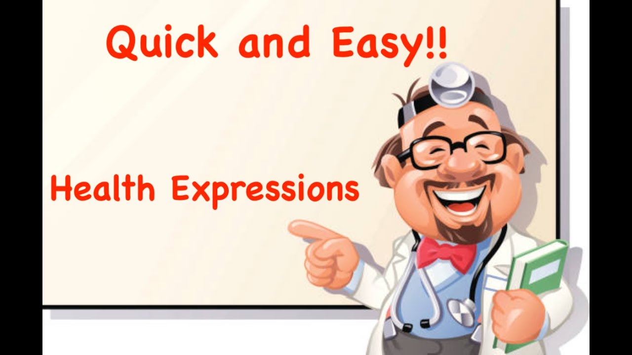 Quick and Easy! Health Expressions - YouTube