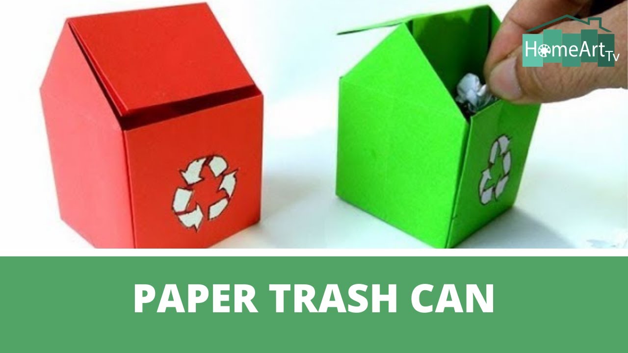 Paper trash can - HomeArtTv producido por Juan Gonzalo Angel Restrepo ...