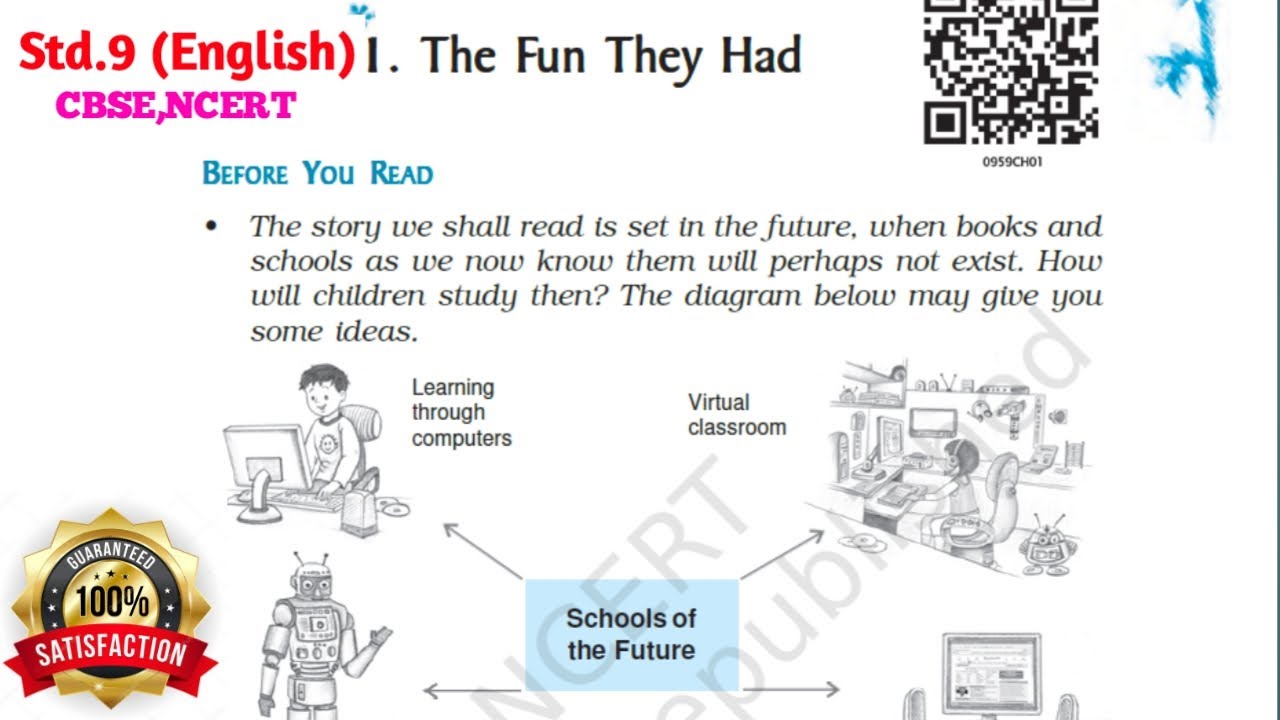 The Fun They Had Class 9 English ll Beehive Chapter 1 (हिन्दी में) CBSE ...
