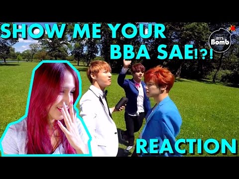 REACTION to [BANGTAN BOMB] Show Me Your BBA SAE!!