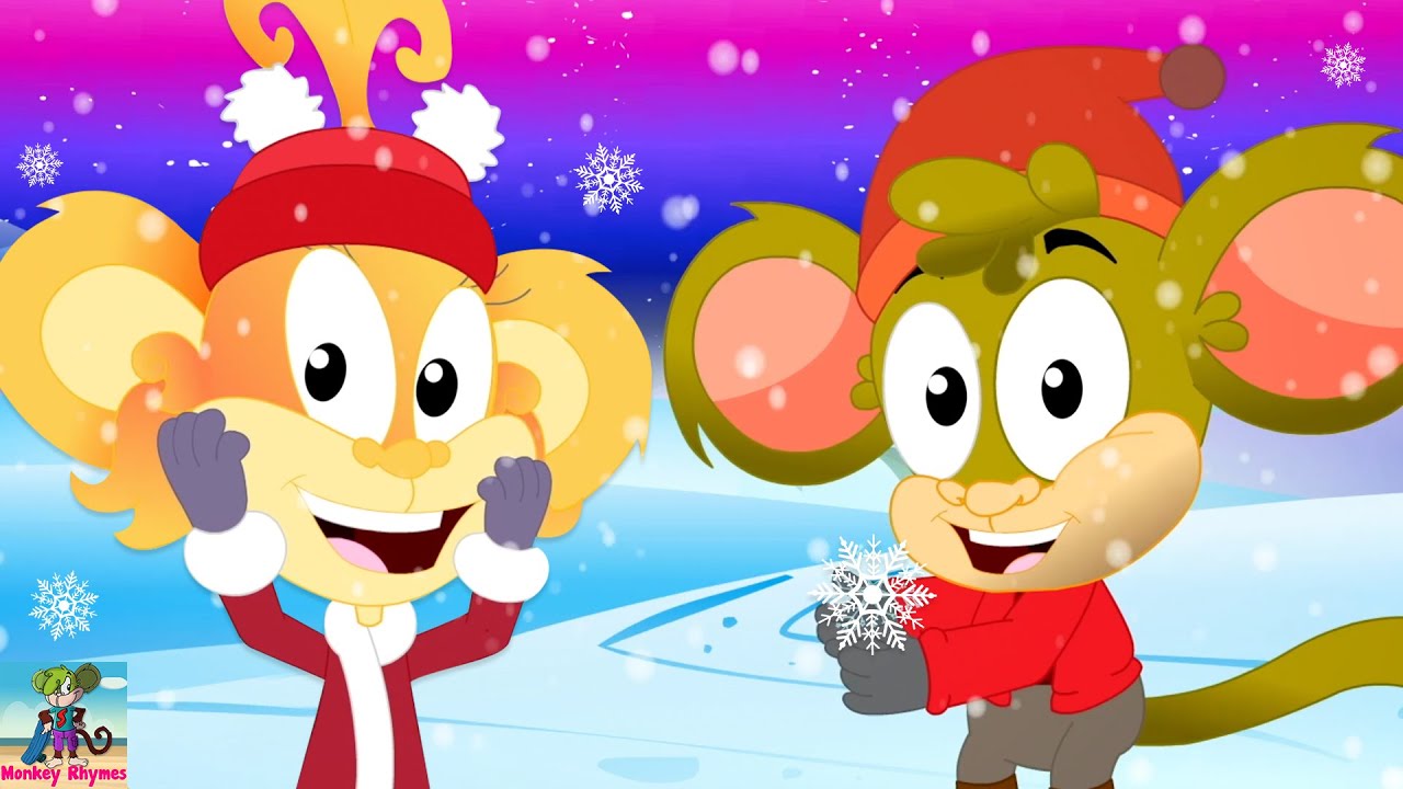 Little SnowFlake Song And Rhyme For Kids - YouTube
