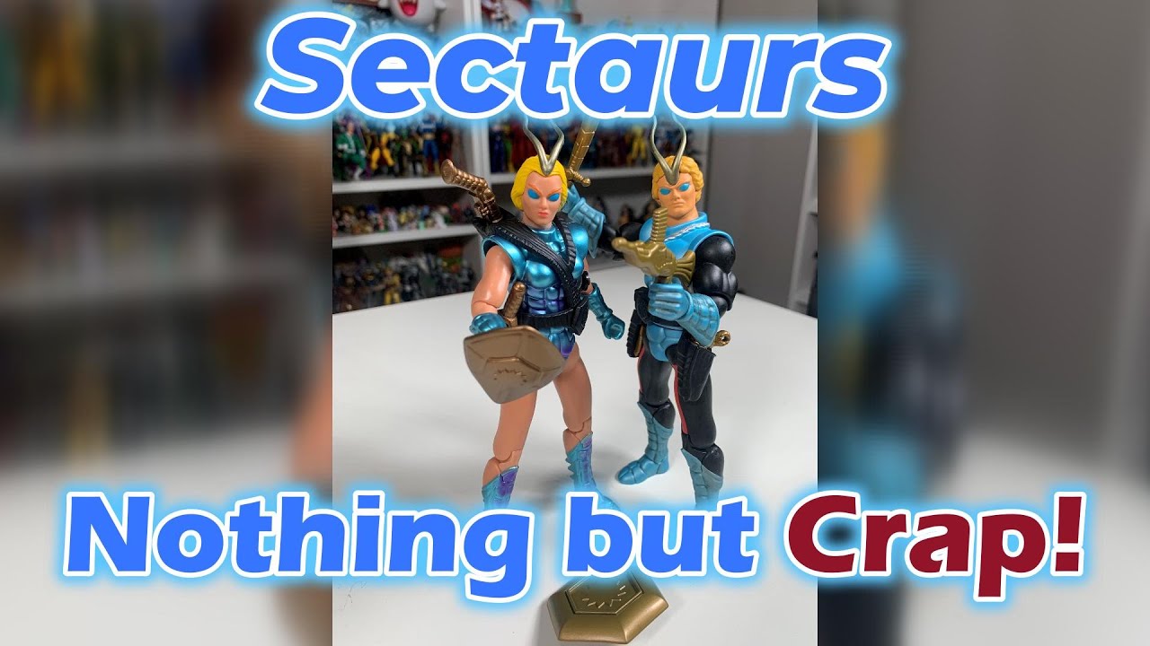 The New Sectaurs! Nothing but CRAP! Very SAD figures. - YouTube