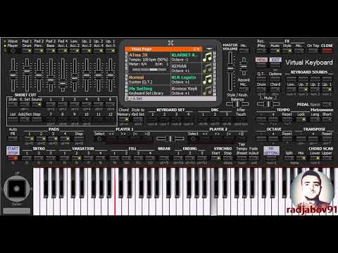 Durnalar gölə gəldi - KORG PA4X - PC