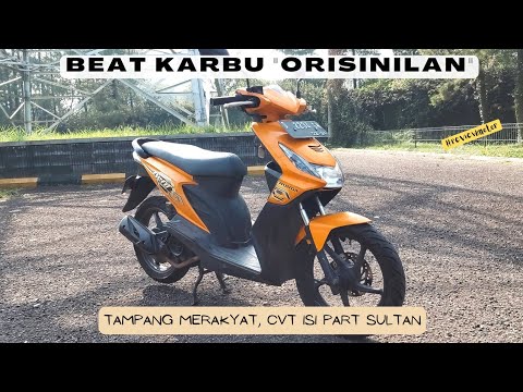 REVIEW HONDA BEAT KARBU | BEAT PALING LEGENDARIS - YouTube