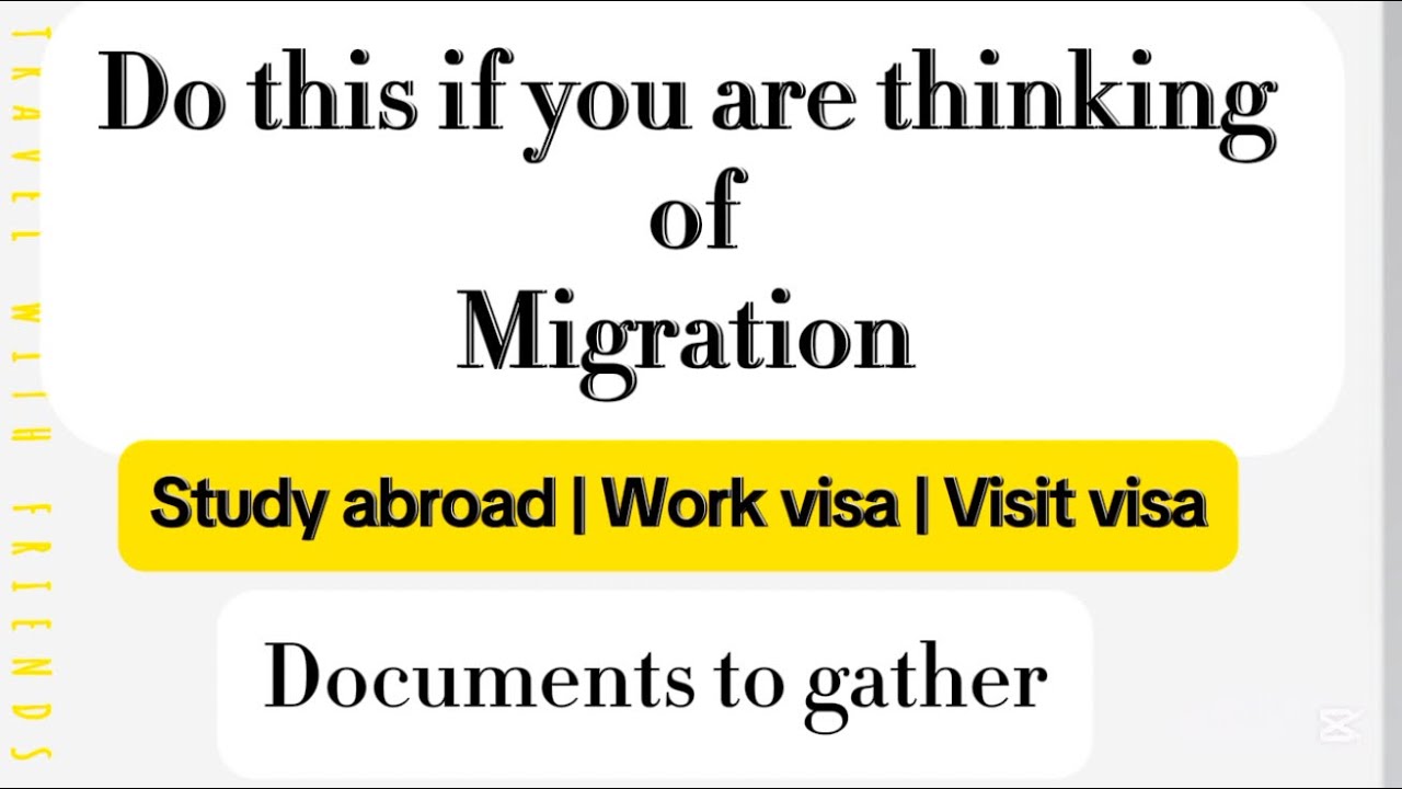 Importance things to do before you start your migration process to any ...