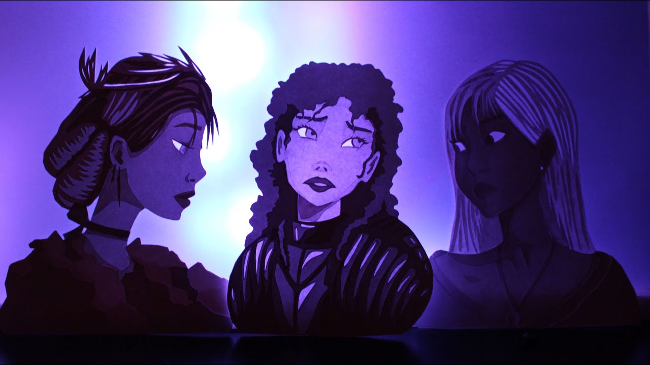 Turning SamDoesArt Characters into Paper Art - YouTube