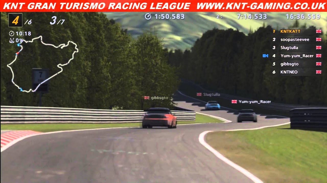 KNT GT6 RACING LEAGUE ROUND 4 - YouTube