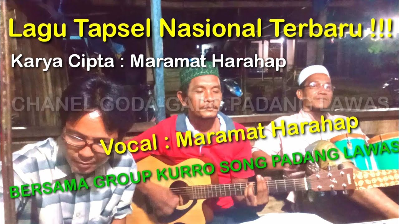 Lagu Tapsel Terbaru ( group kurro song padang lawas) - YouTube