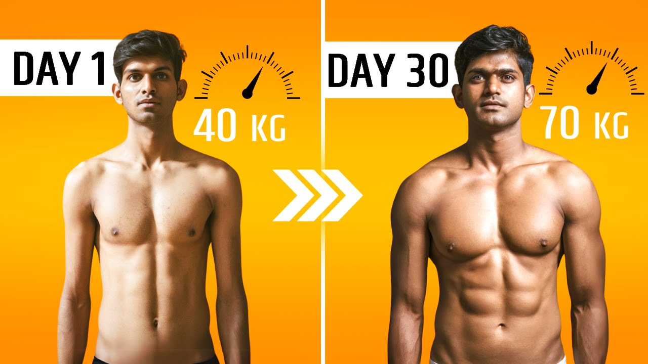 I Gained WEIGHT at Home Without a Gym and You Can TOO! - YouTube