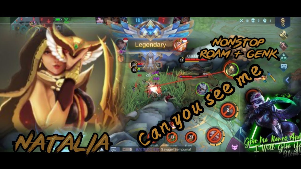 Natalia_|Game_play Natalia.... Agresif+Full Rotation. BUKAN TOP GLOBAL ...