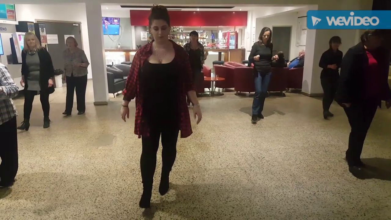 Tush Push Line Dance (Beginners) - YouTube