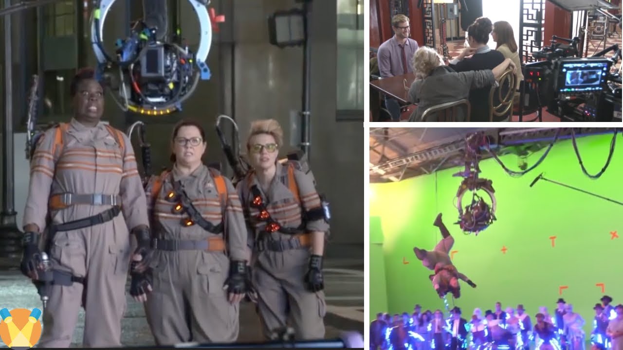 Ghostbusters Behind the Scenes - Best Compilation - YouTube