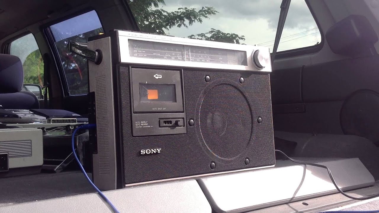 SONY CF-1990 boombox ghettoblaster - YouTube
