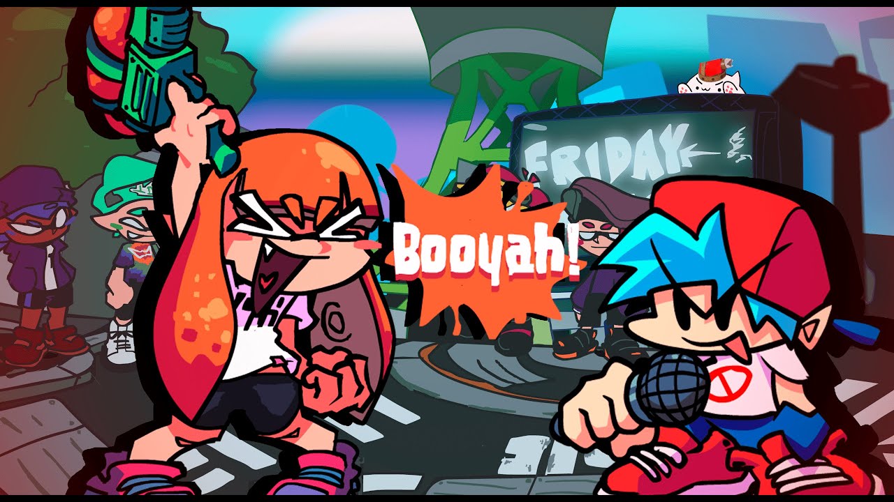 FNF MOD: Splatoon [One Shot Mod] - YouTube