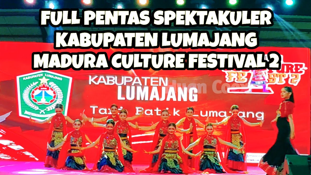 Tari Batik Lumajang || MADURA CULTURE FESTIVAL 2024 - YouTube