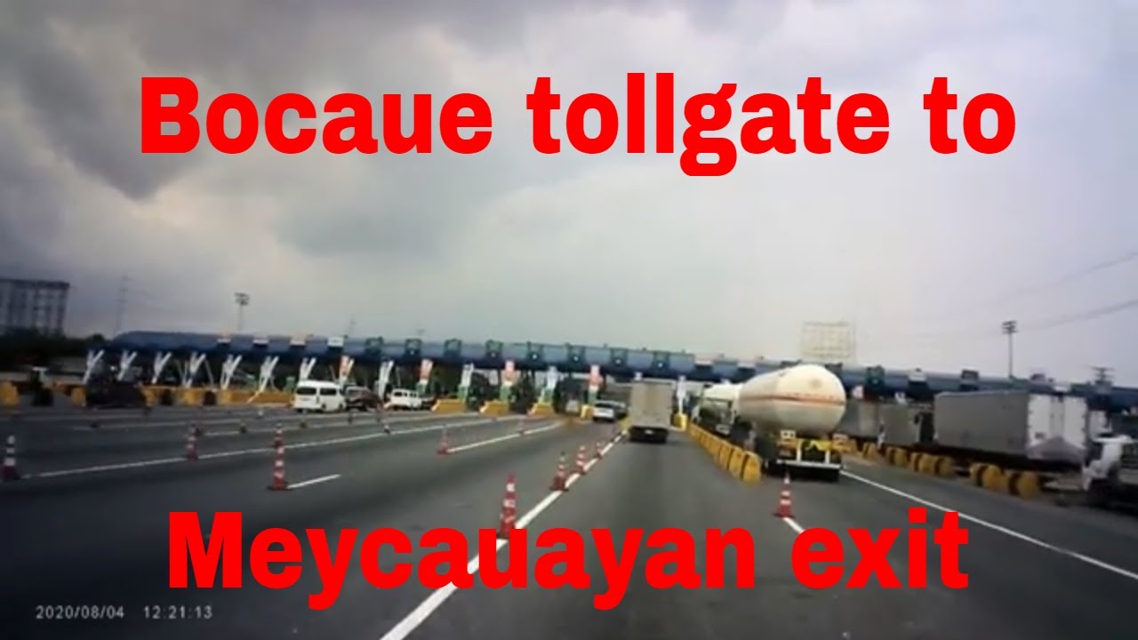 NLEX - bocaue tollgate to meycauayan exit - YouTube