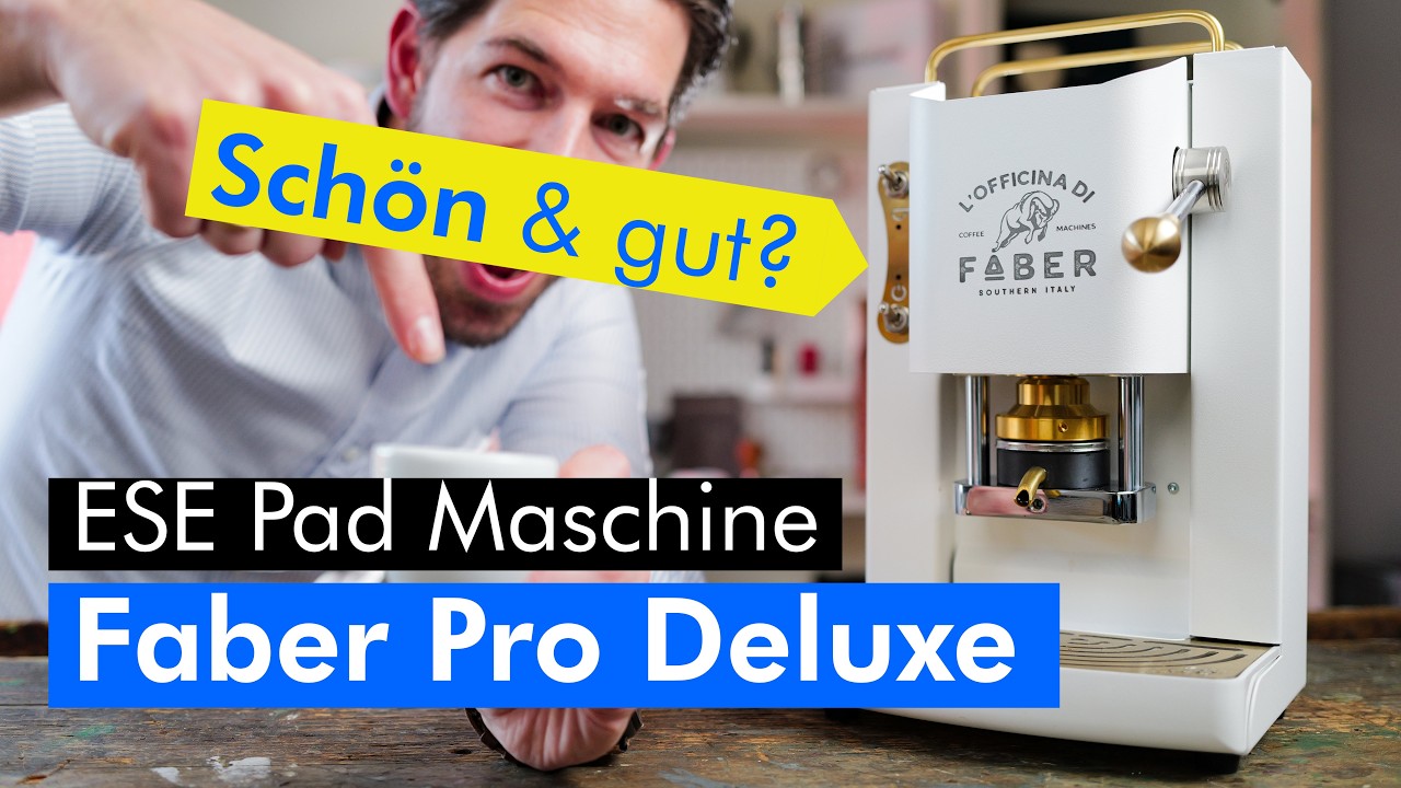 Faber Pro Deluxe will den Thron der besten ESE Pad Maschine! - YouTube