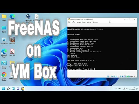 ติดตั้ง FreeNAS บน VirtualBox /Windows - YouTube