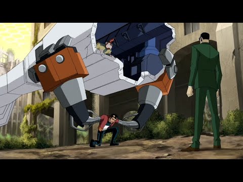 Rex rescues Bobo and Six - Generator Rex S1E10 - YouTube