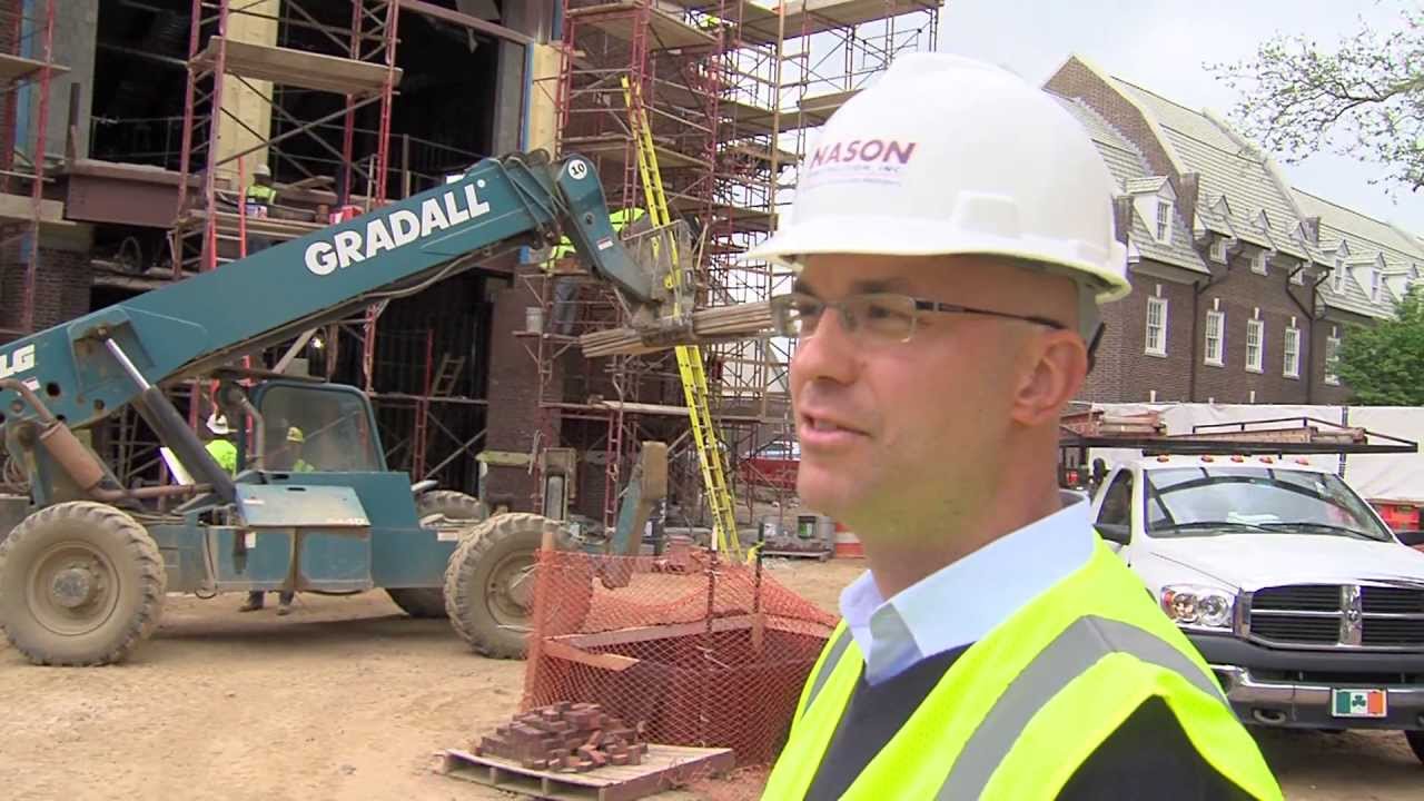 Carpenter Sports Building Construction Tour - YouTube