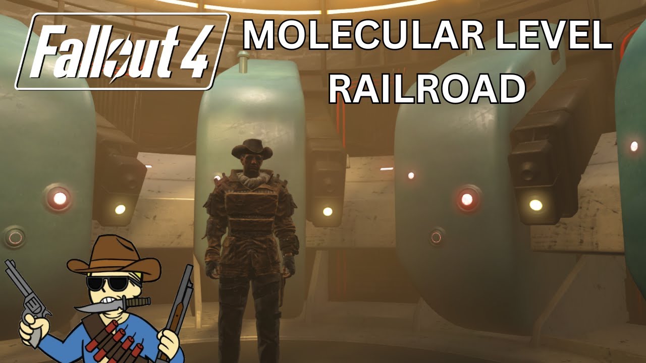 Molecular Level Fallout 4 Railroad Playthrough Part 1 - YouTube