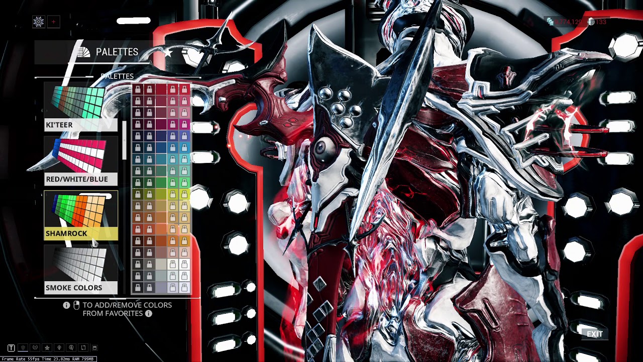 COLORING THE WARFRAME REVENANT! - YouTube