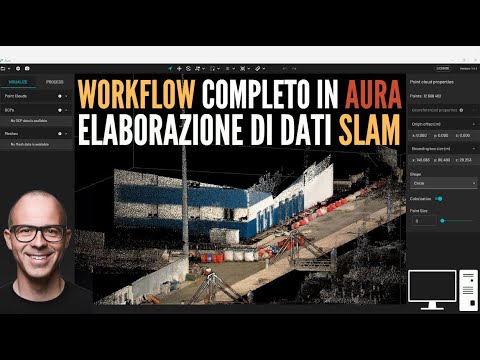 Elaborazione SLAM - Workflow completo dentro il software Emesent Aura - YouTube