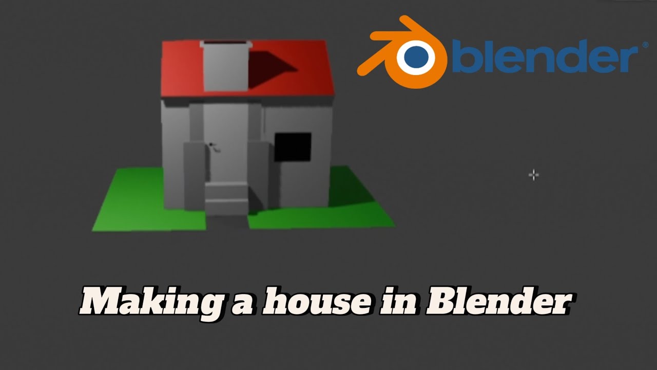 How to make a nice house in Blender 3D; easy and quick step by step ...
