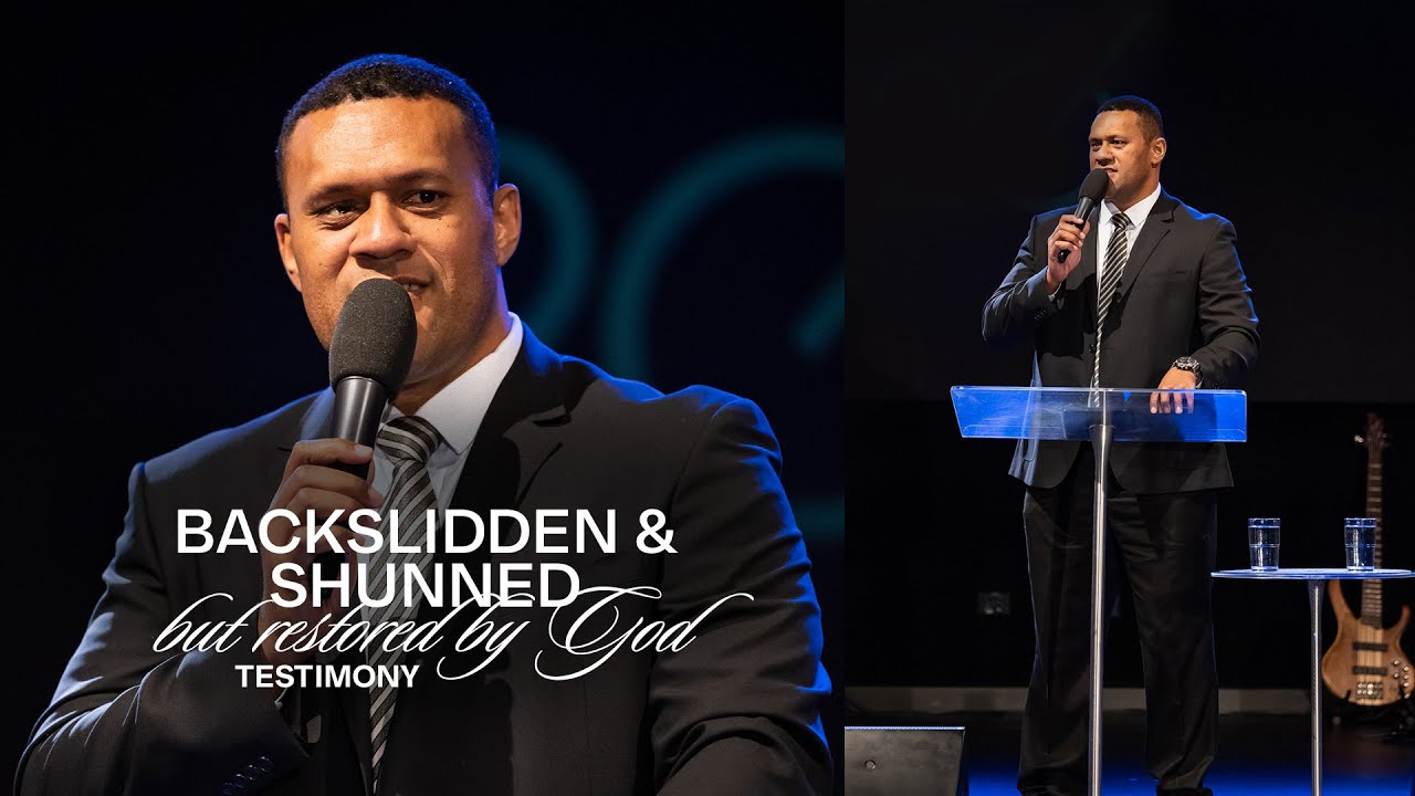 Testimony: Backslidden and Shunned | Tevita Uate - YouTube