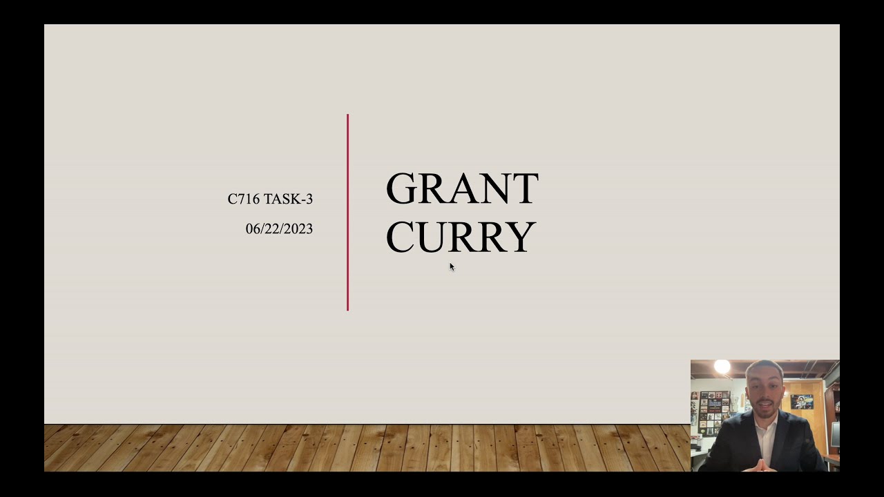 WGU Business Communication Task 3 Presentation C716 - YouTube