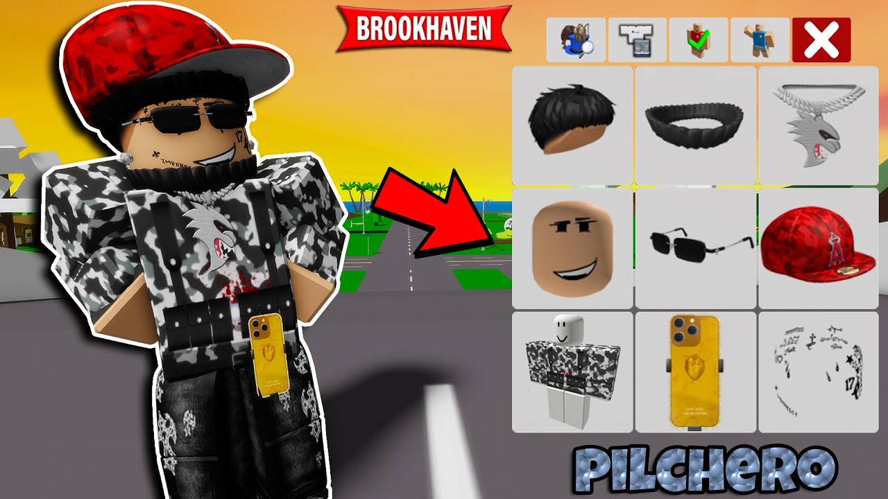 ¡COMO VESTIRSE DE PILCHERO en BROOKHAVEN! 2025 ( gángster ) - YouTube