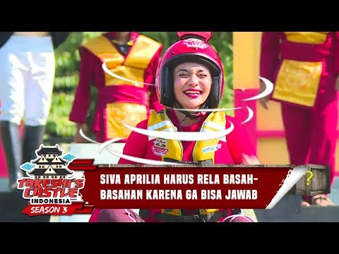 Siva Aprilia Harus Rela Basah basahan Karena Ga Bisa Jawab - Takeshi's Castle Indonesia (21/7)