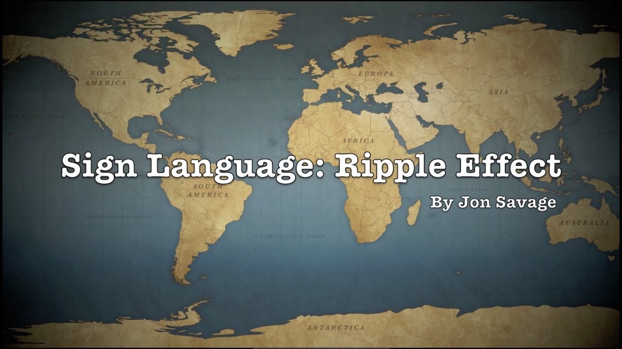 Sign Language: Ripple Effect - YouTube