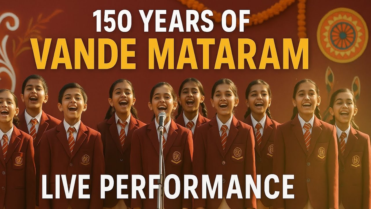 150 Years of Vande Mataram | Live Instrumental Performance by Our ...