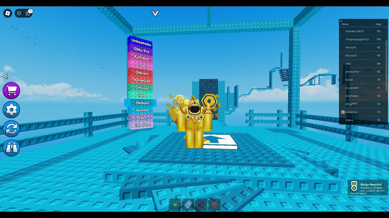 NO JUMPING OBBY part one - YouTube