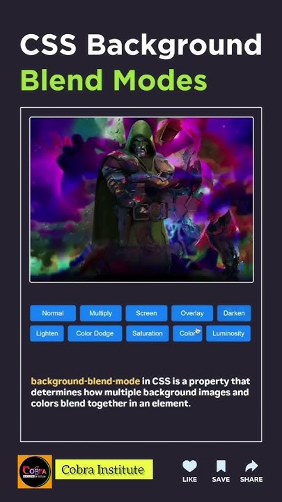 CSS Background Blend Modes | Blend Modes in CSS #code #coding #css #html - YouTube
