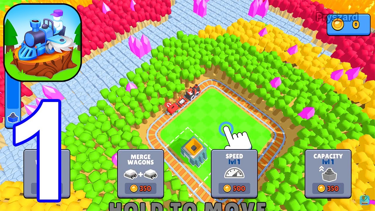 Train Miner - Gameplay Walkthrough Part 1 Rail Lands Stone Miner Mining ...