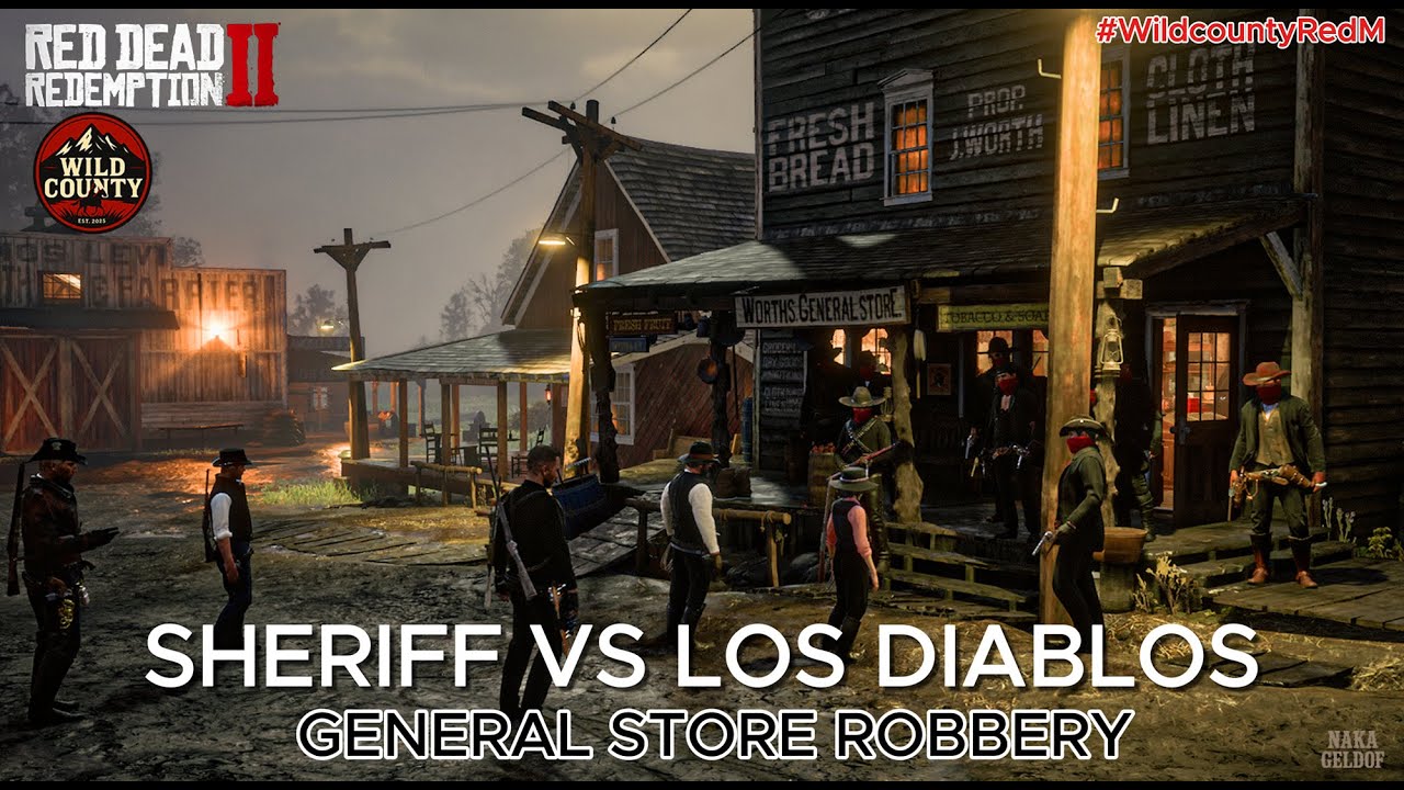 BANDITOS LOS DIABLOS BERENCANA INGIN MERAMPOK SEBUAH GENERAL STORE ...
