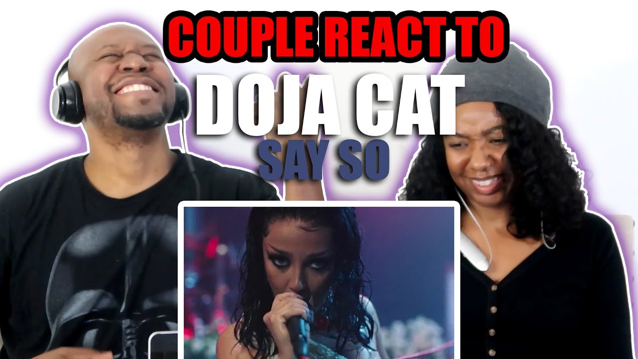 Couple React to Doja Cat - Say So ( Rock Version ) - YouTube