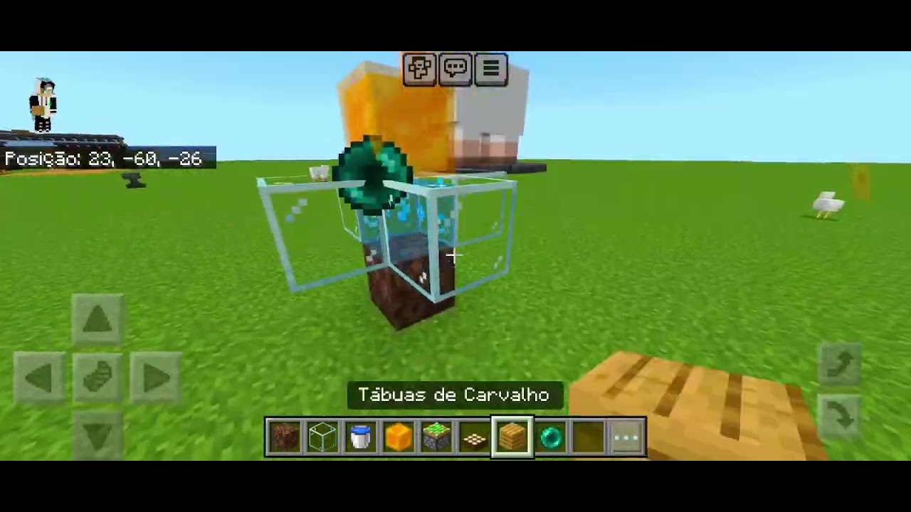 como fazer um teleportador no Minecraft MCPE (BEDROCK)- How to make a ...