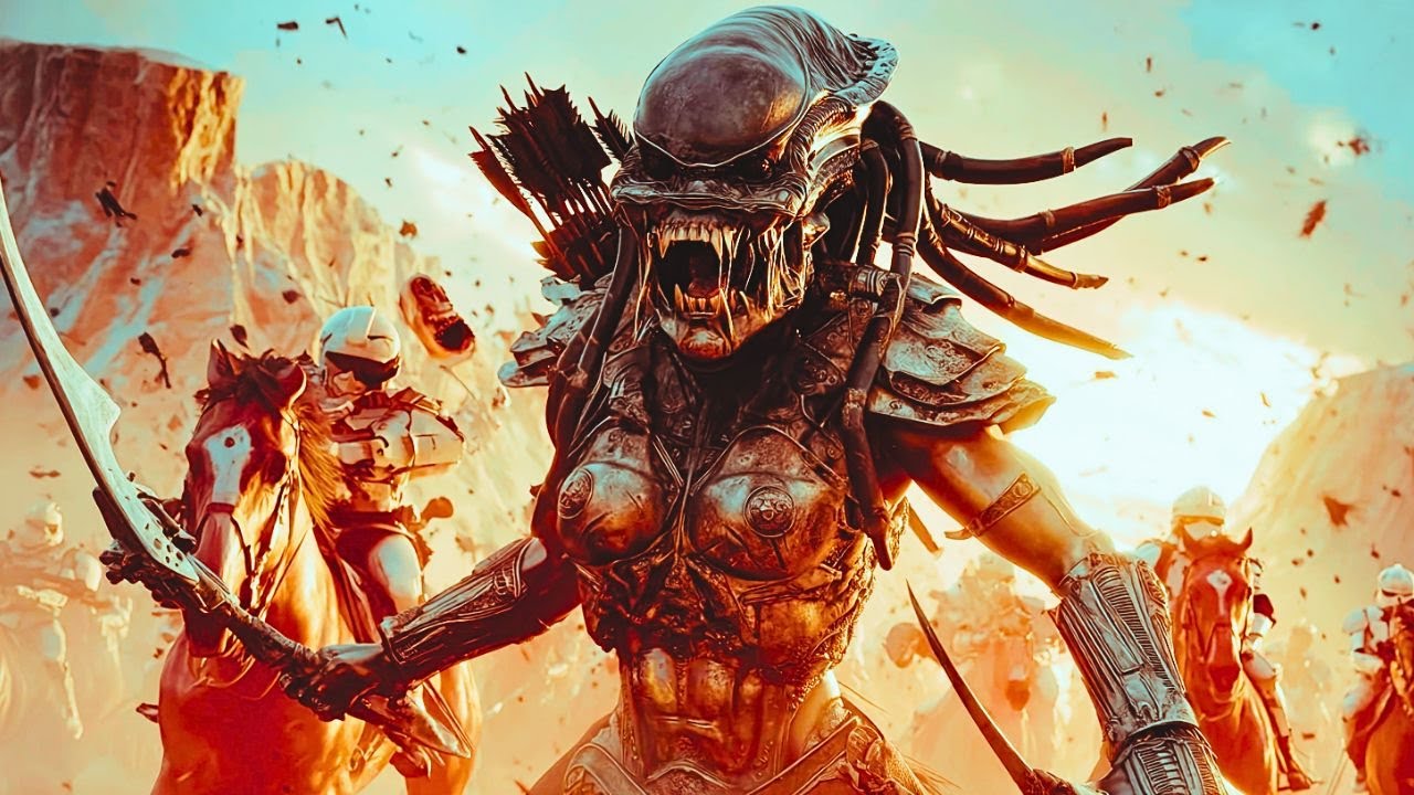 Epic Battle: Amazons vs Alien, Predator, Terminator & The Galactic ...