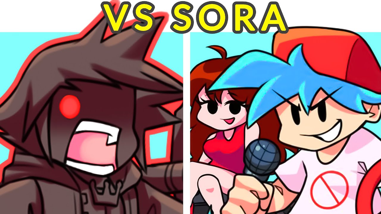 Friday Night Funkin' VS Sora FULL WEEK + Cutscenes | Kingdom Hearts ...