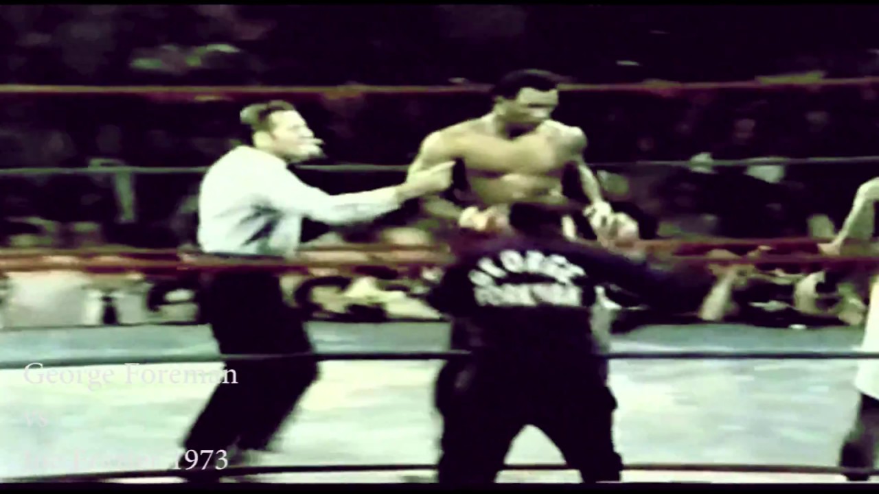 George Foreman vs Joe Frazier 1 /best quality/ 1080 HD - YouTube