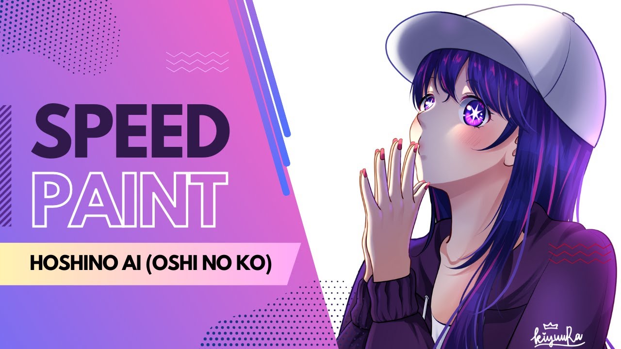 [FanArt] Hoshino Ai | SPEEDPAINT | Clip Studio Paint | XP-PEN ARTIST 15 ...