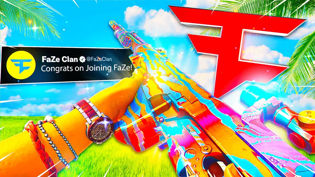 I joined FaZe Clan... (#FaZe1 Winner) - YouTube