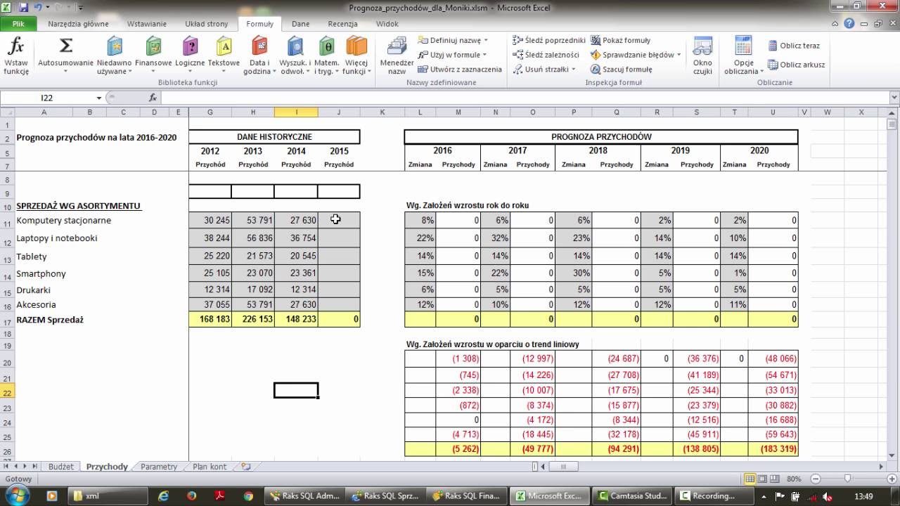 Program księgowy RAKS - bezpośrednia współpraca z Excel. - YouTube