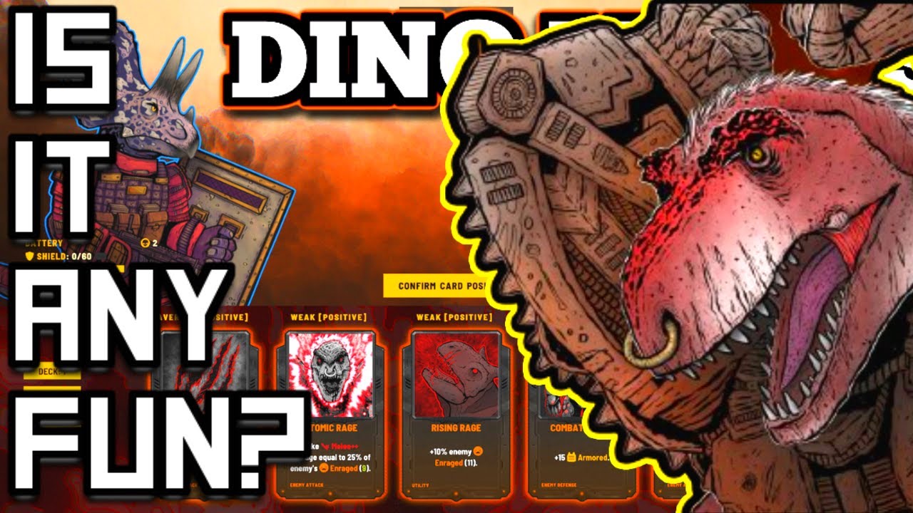 DINO MERCS – Exploring Planets Roguelike Deckbuilder - YouTube