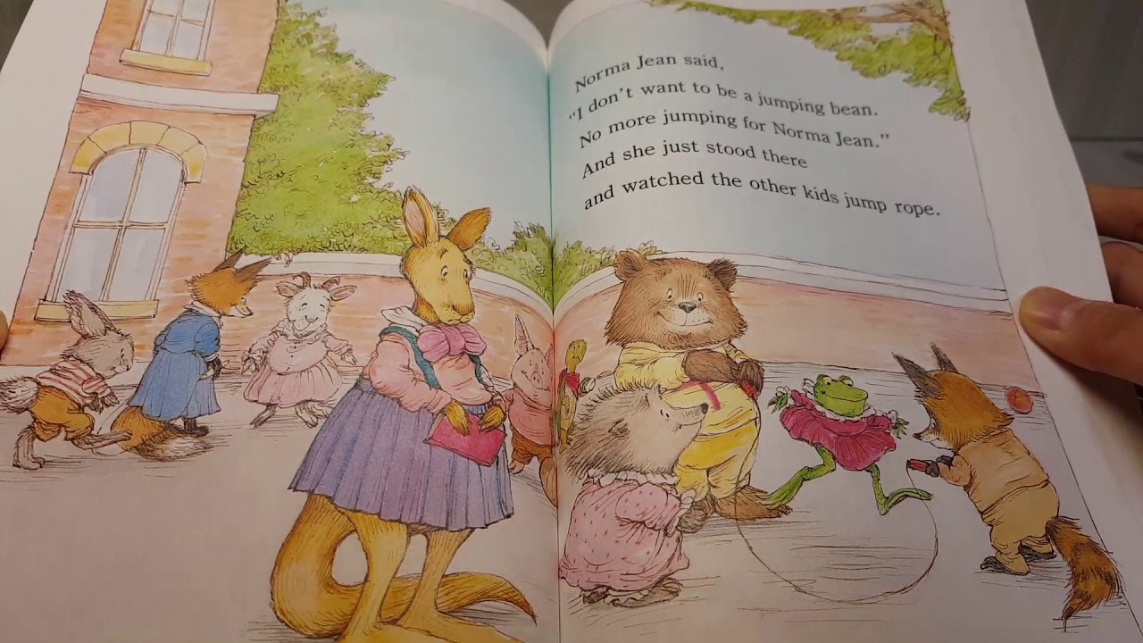 STEP INTO READING 3 # NORMA JEAN, JUMPING BEAN AUDIO BOOK - YouTube