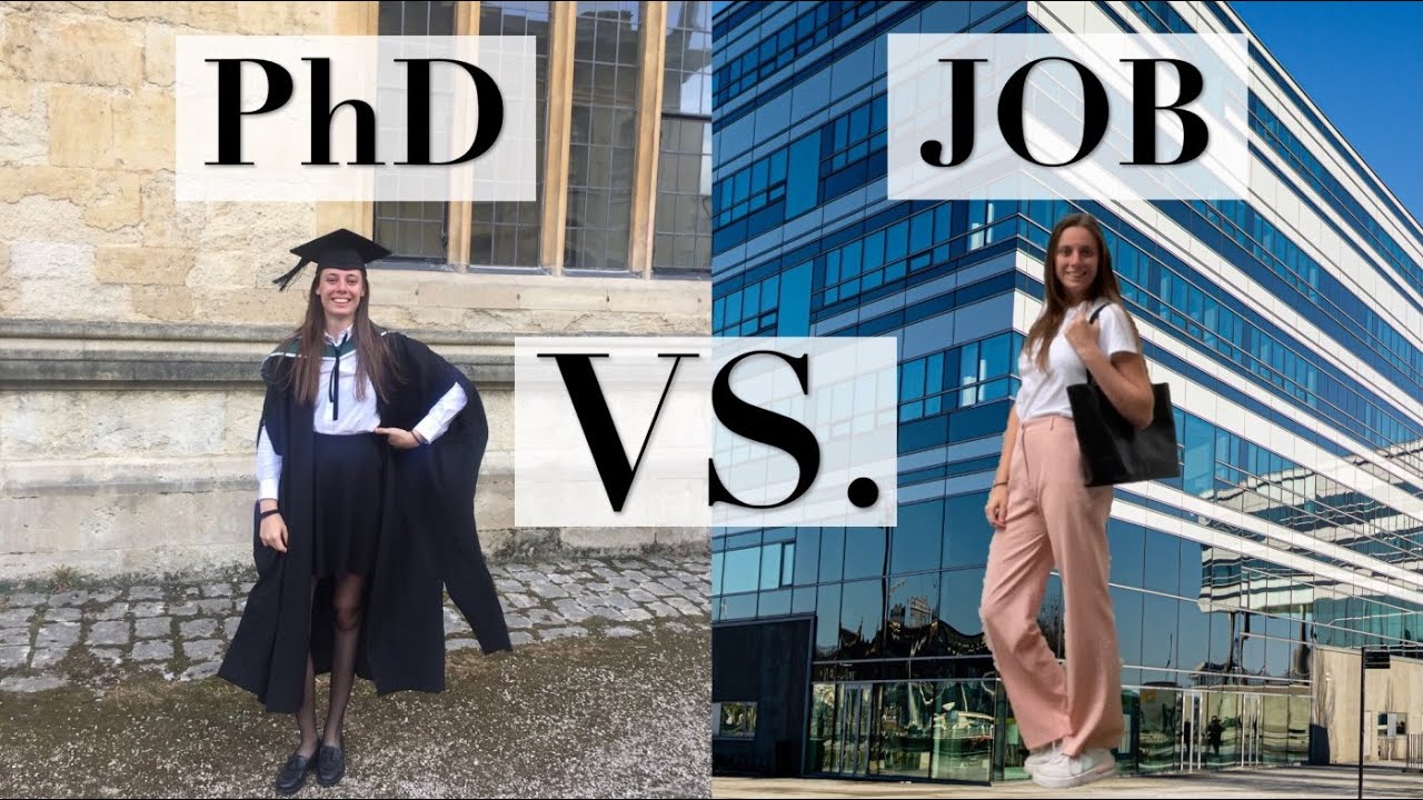 PhD or Job? // Pros and Cons // Grad Life Choices // Life After Uni ...